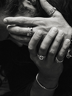 Men's Sterling Silver Rings – Clocks and Colours