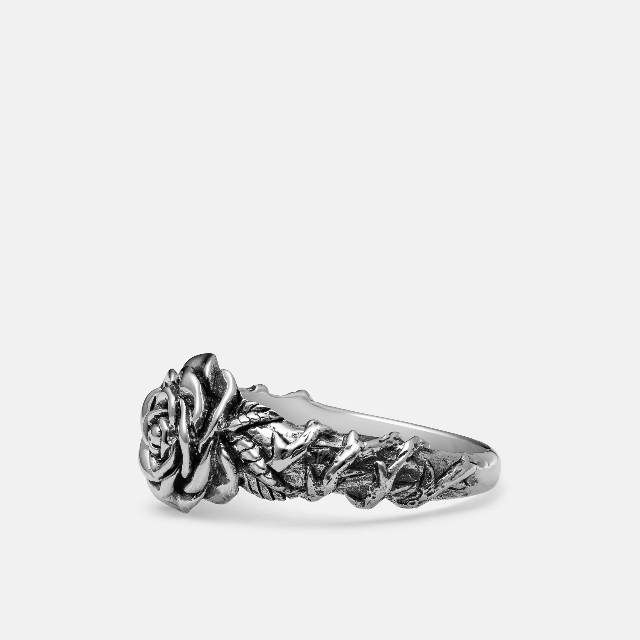 "All Apologies" Handcrafted Sterling Silver Men's Biker Ring – Clocks ...