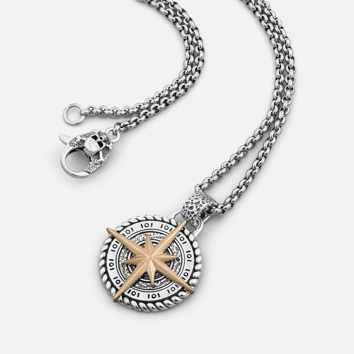 Clocks and Colours | Sterling Silver Jewelry | North Star x Brass Inlay ...