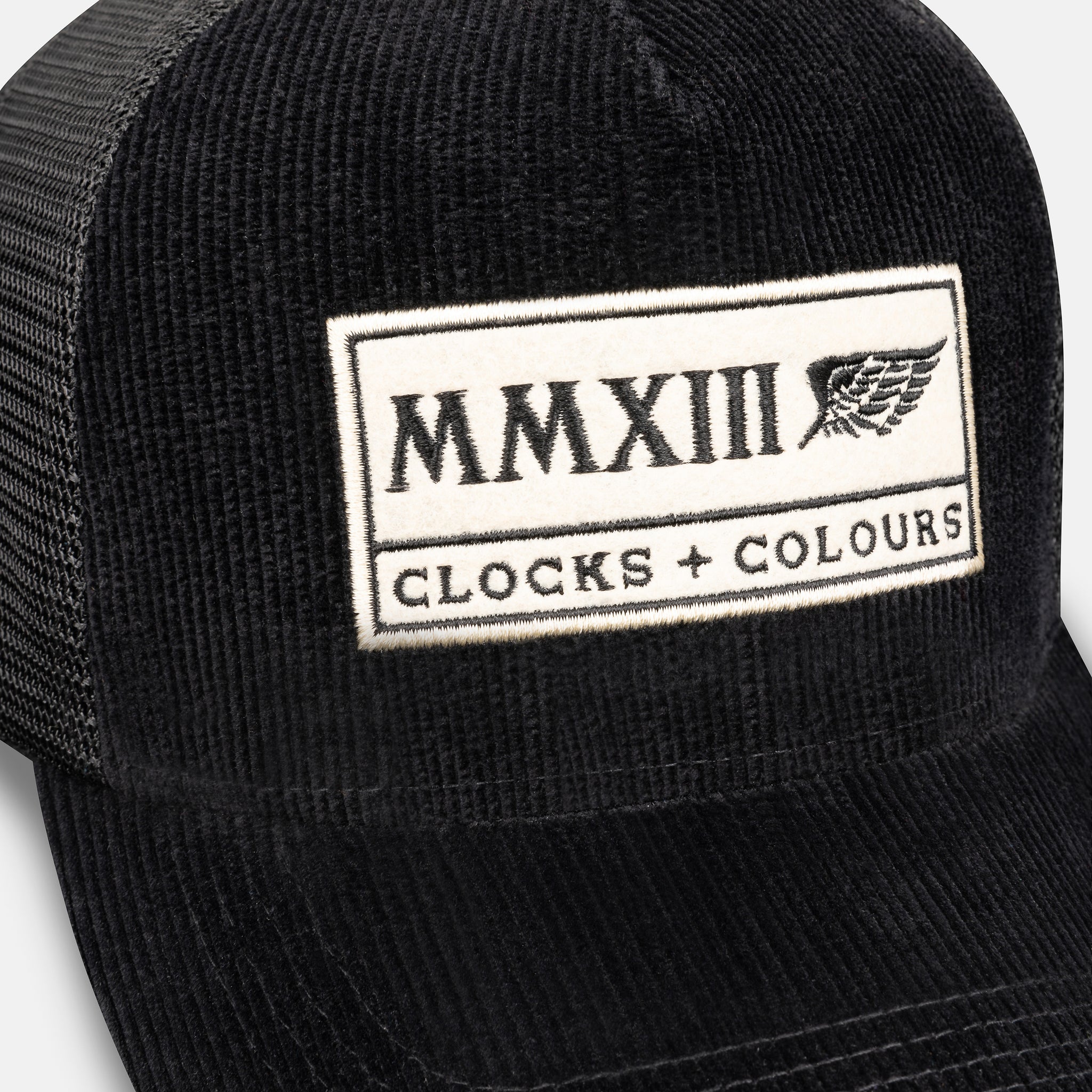 Retro Racer Hat – Clocks and Colours