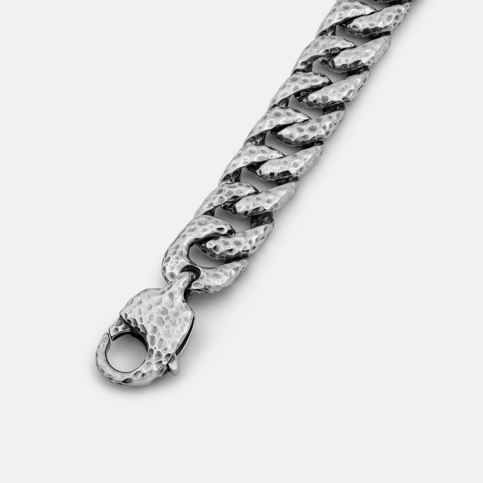 "Shakel" Handcrafted Sterling Silver Men's Bracelet – Clocks and Colours