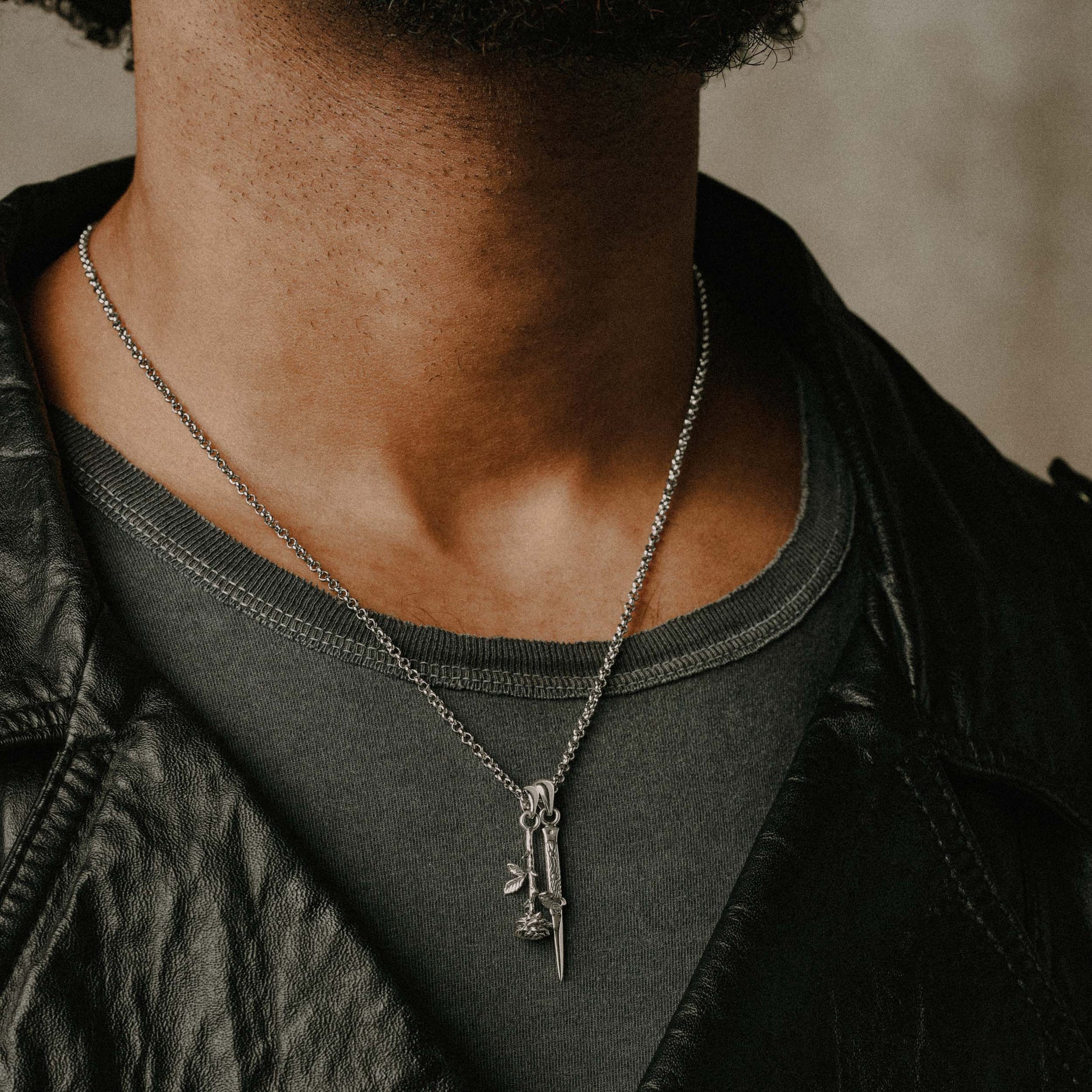 Clocks and Colours | Sterling Silver Jewelry | Switchblade Pendant